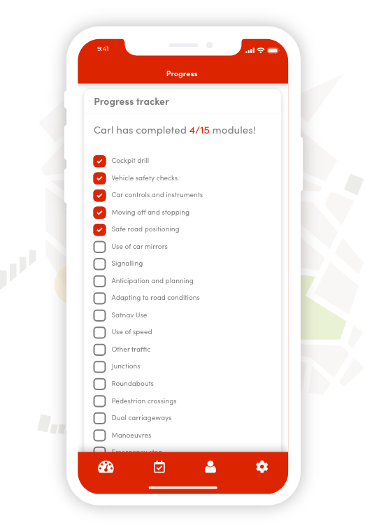 Driving Instructor App and Software Features | Learnr Driver
